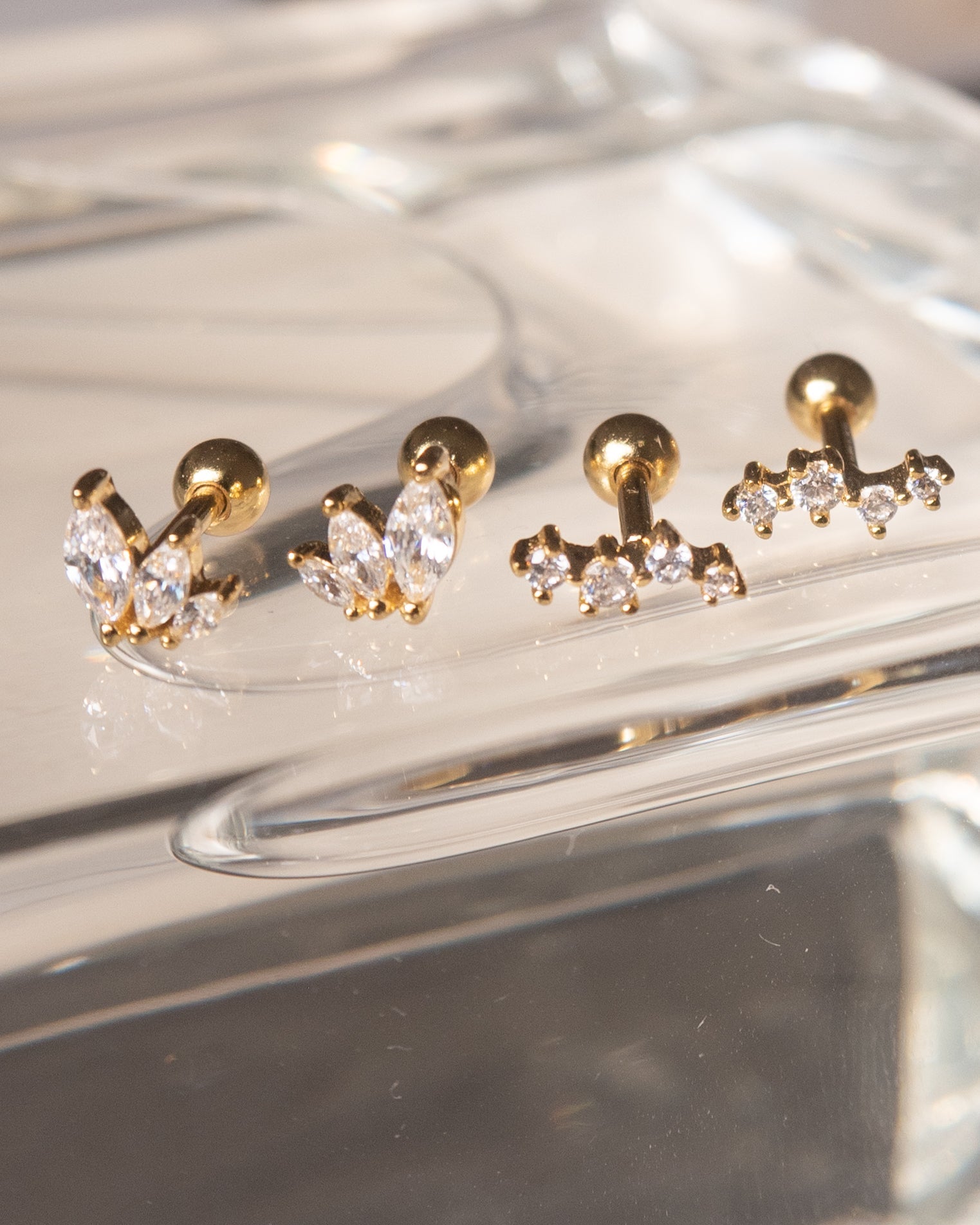 Studs – five and two jewelry